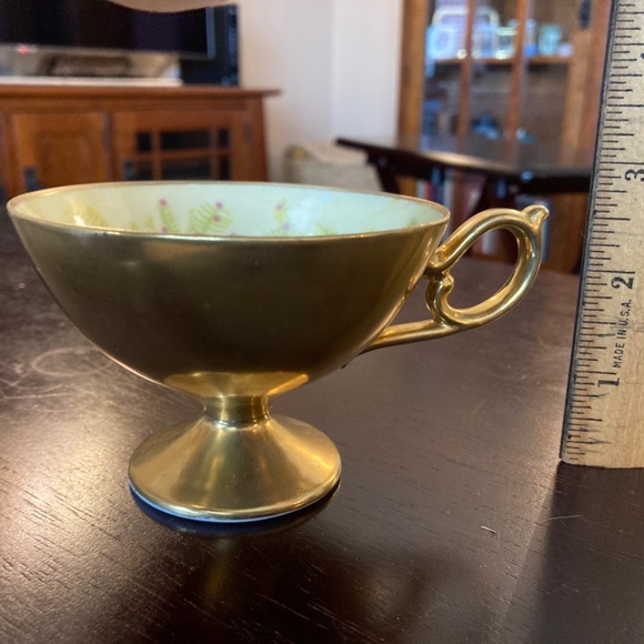 Maru Ichi | Kitchen | Vintage Gold Maru Ichi Teacup With Fruit Design ...